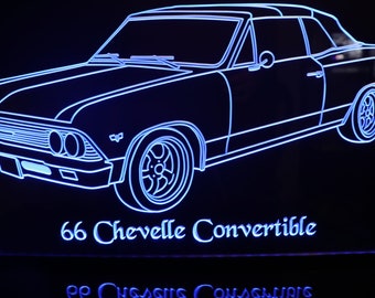 1966 Chevelle Sign - Etsy