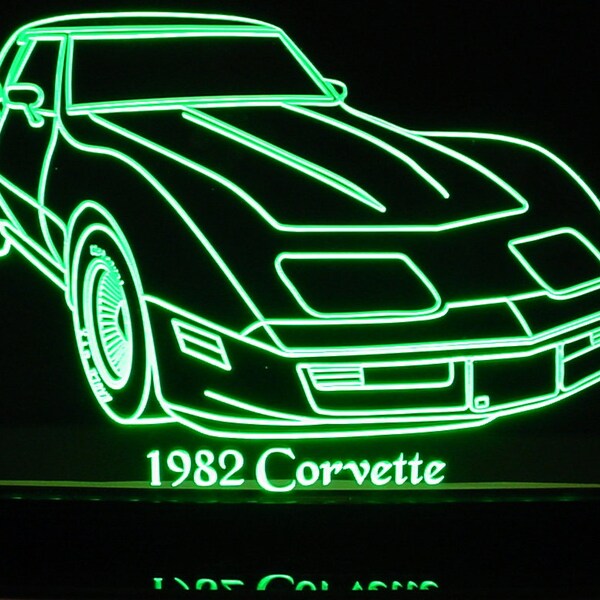 Corvette Neon Sign - Etsy