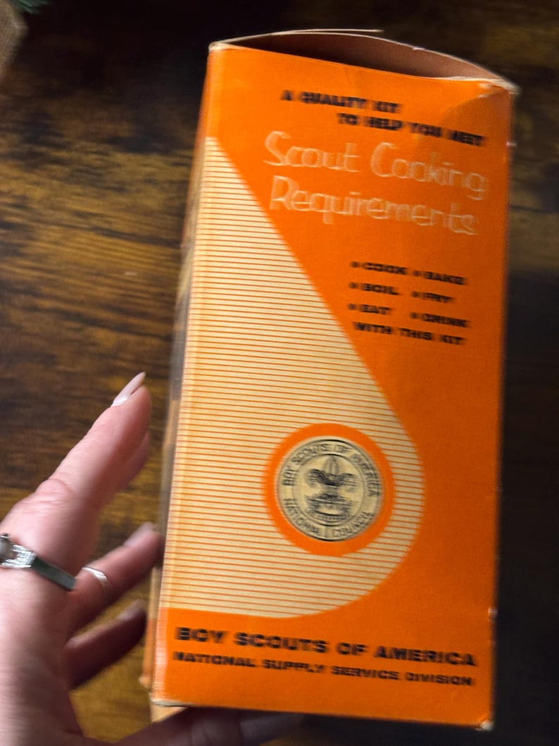 Vintage Boy Scouts of America Mess Kit — Full Set With Original Box - Etsy