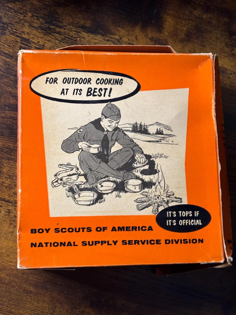 Vintage Boy Scouts of America Mess Kit — Full Set With Original Box - Etsy