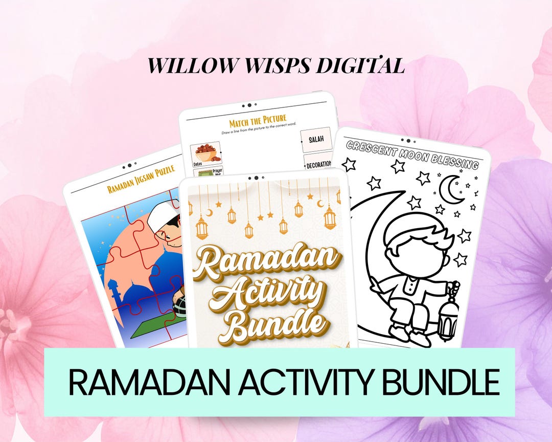 Ramadan Printable Activity Pack for Muslim Kids — Coloring Pages ...
