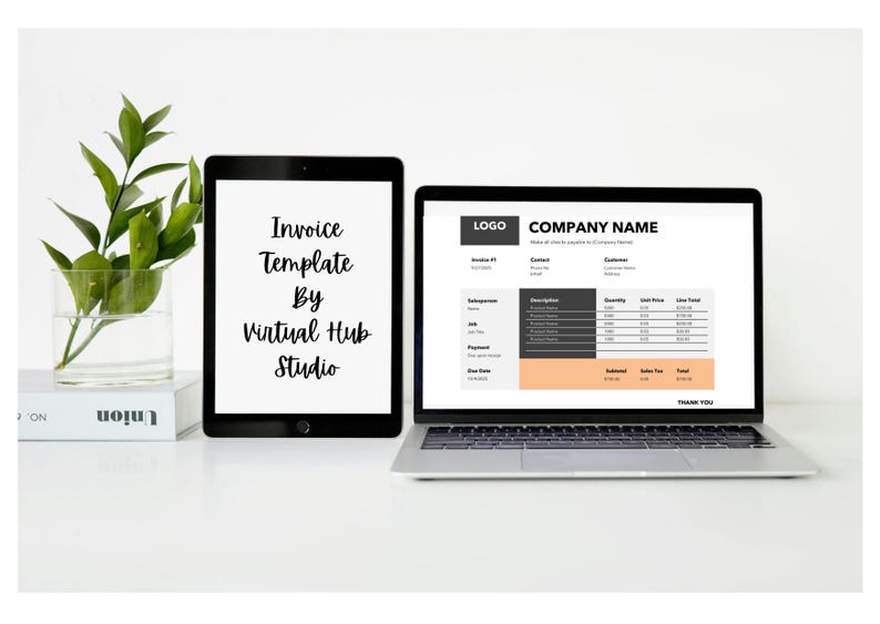 Editable Invoice Template: Small Business Custom Order Form (instant ...