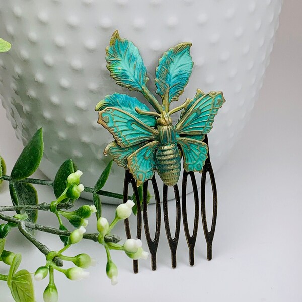 Butterfly Hair Comb - Etsy