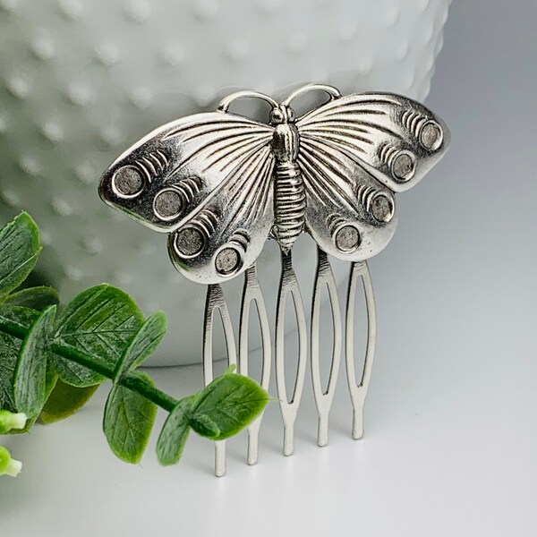 Butterfly Hair Comb - Etsy