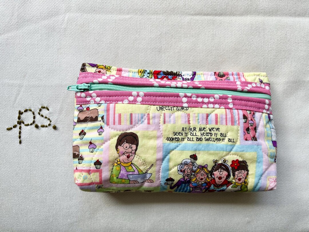 Quilted Church Ladies Pouch: Phone Case, Wallet - Etsy