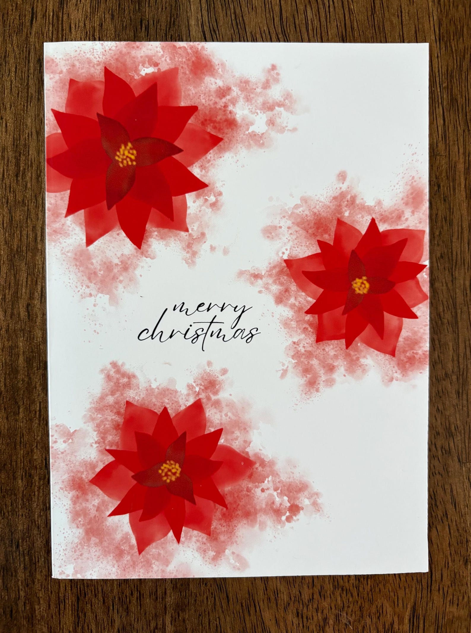 Simple Handmade Christmas Cards - Etsy