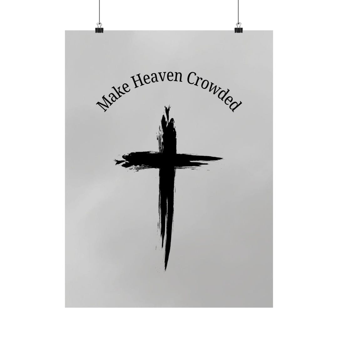 Faith-inspired Matte Vertical Posters, Christian Wall Art ...