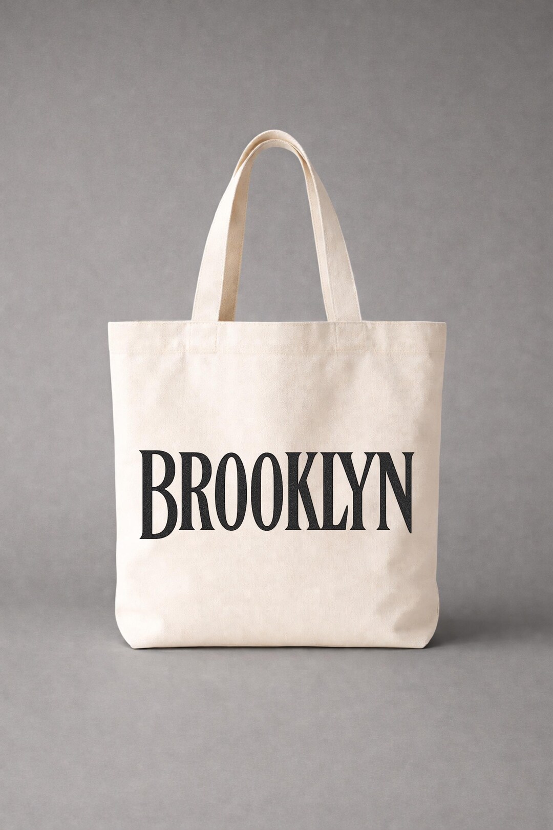 Retro Brooklyn Tote Bag – Canvas NYC Brooklyn Shoulder Bag - Etsy