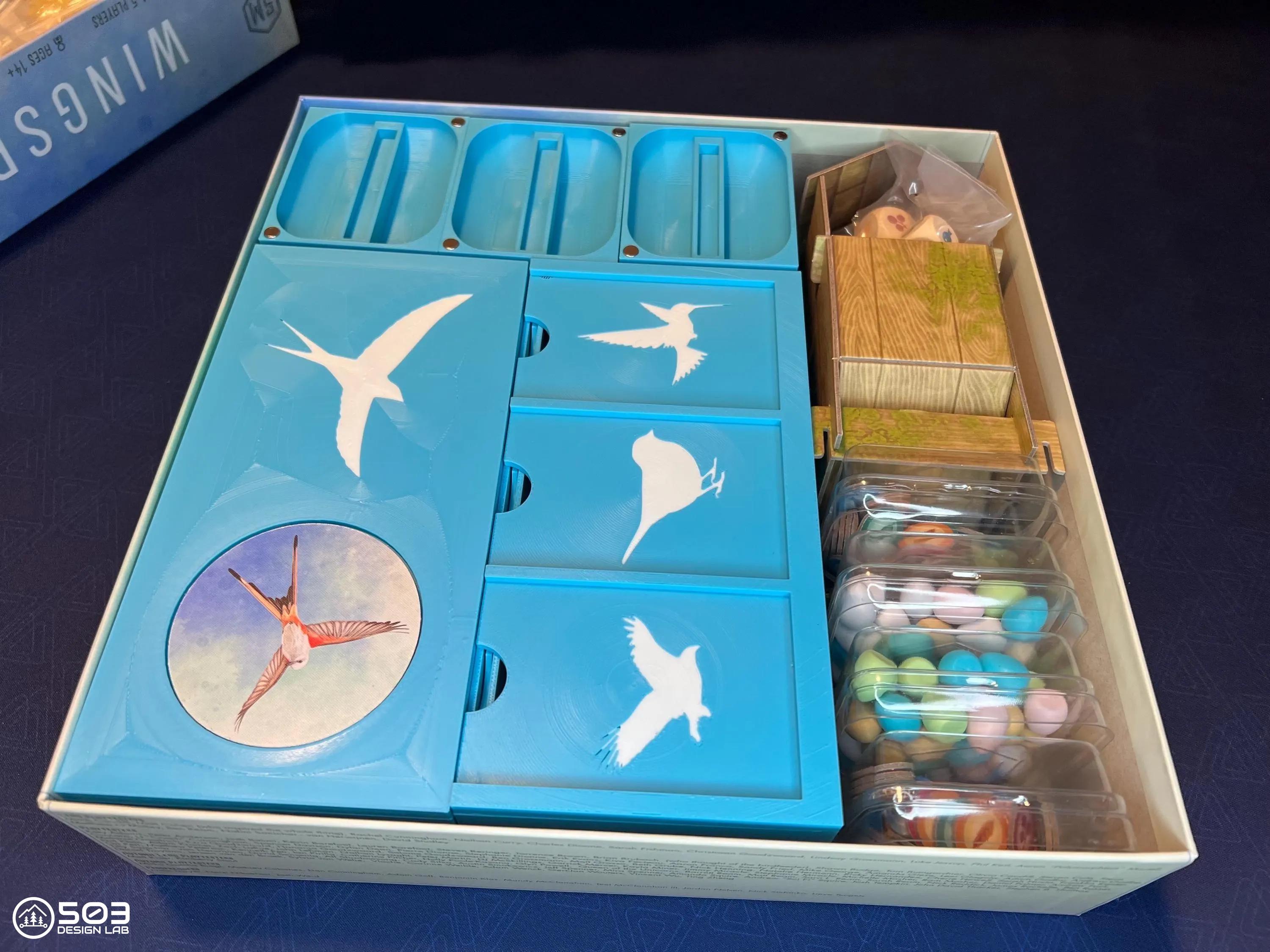 Wingspan Resource Tray Organizer and Storage Magnetic Interlocking - Etsy