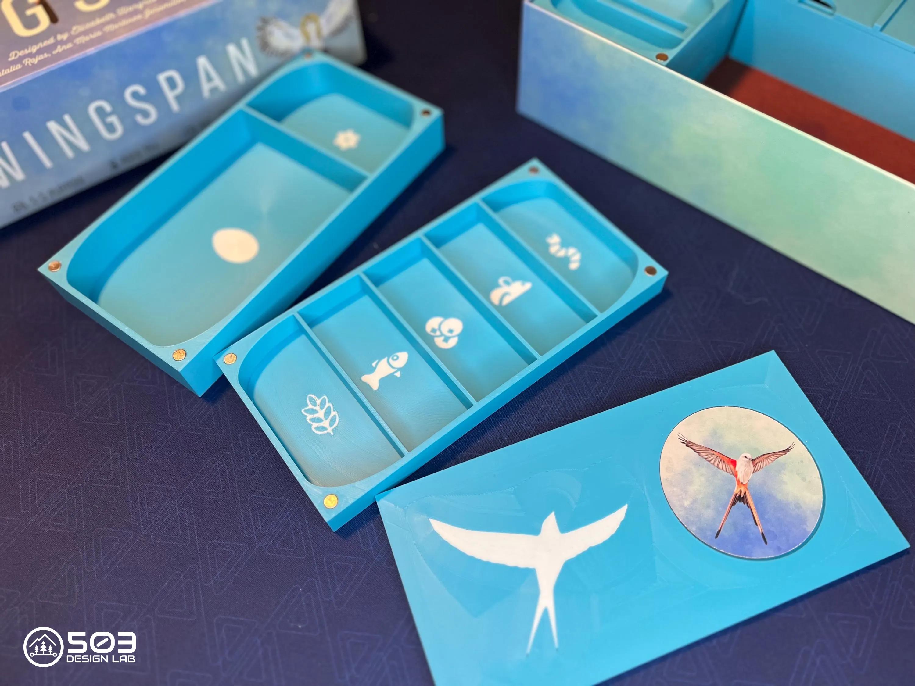 Wingspan Resource Tray Organizer and Storage Magnetic Interlocking - Etsy