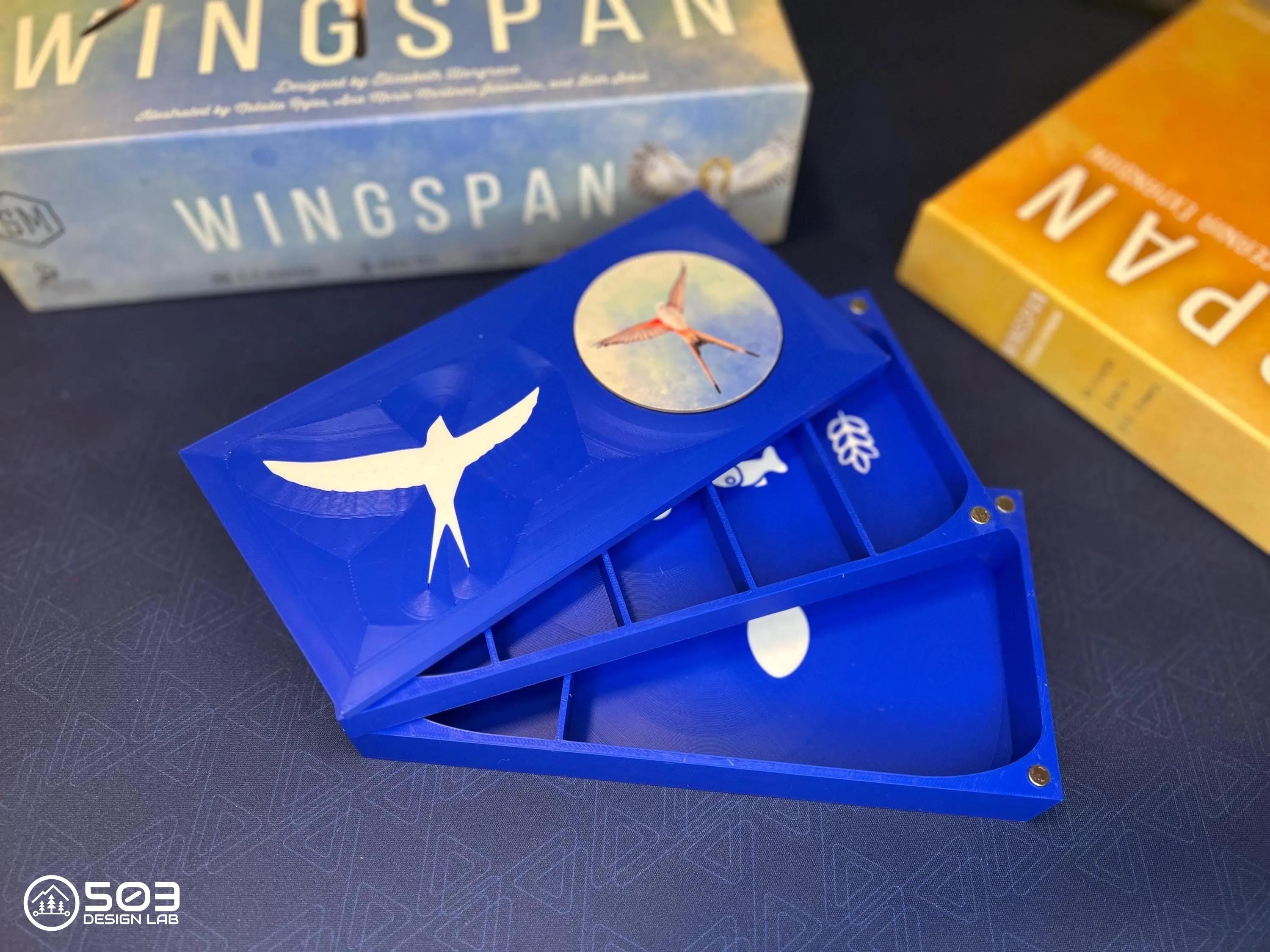 Wingspan Resource Tray Organizer and Storage Magnetic Interlocking - Etsy