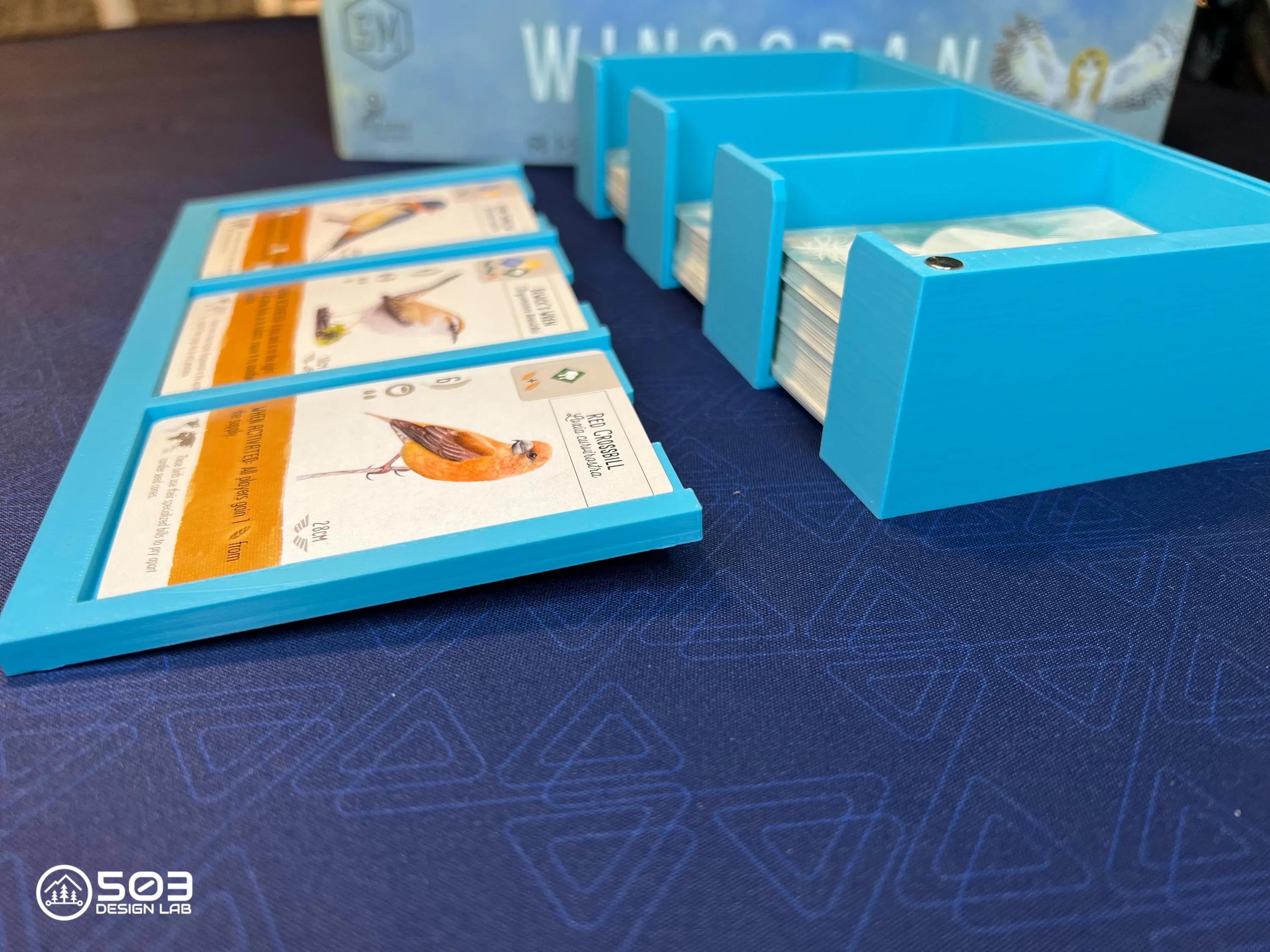 Wingspan Card Box With Magnetic Lid - Etsy