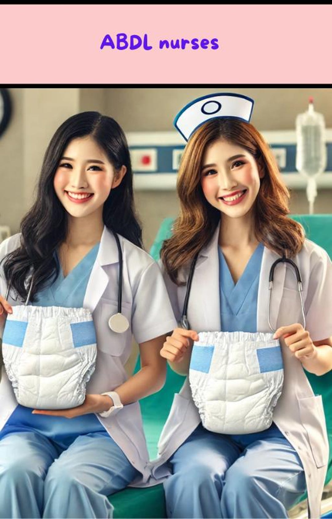 ABDL Nurses — When Care Becomes Captivity - Etsy