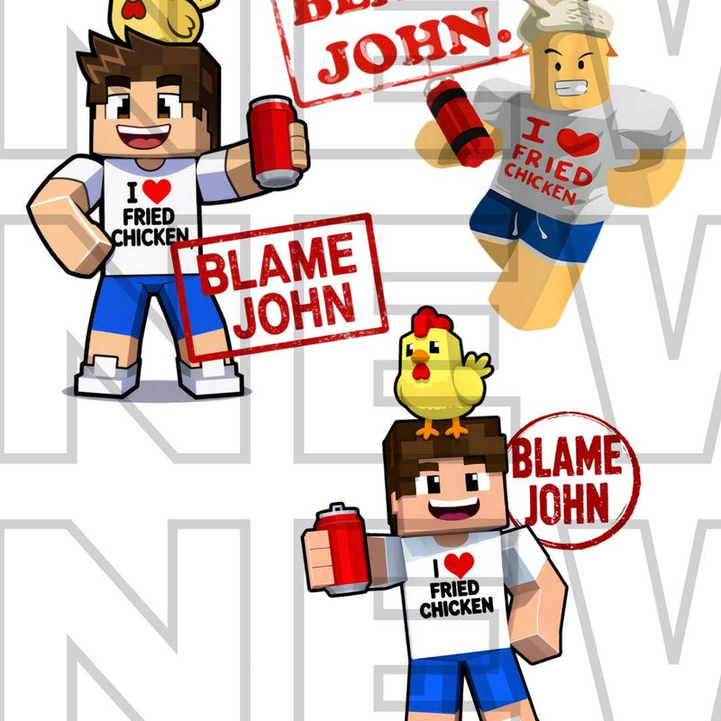 Blame John - Etsy