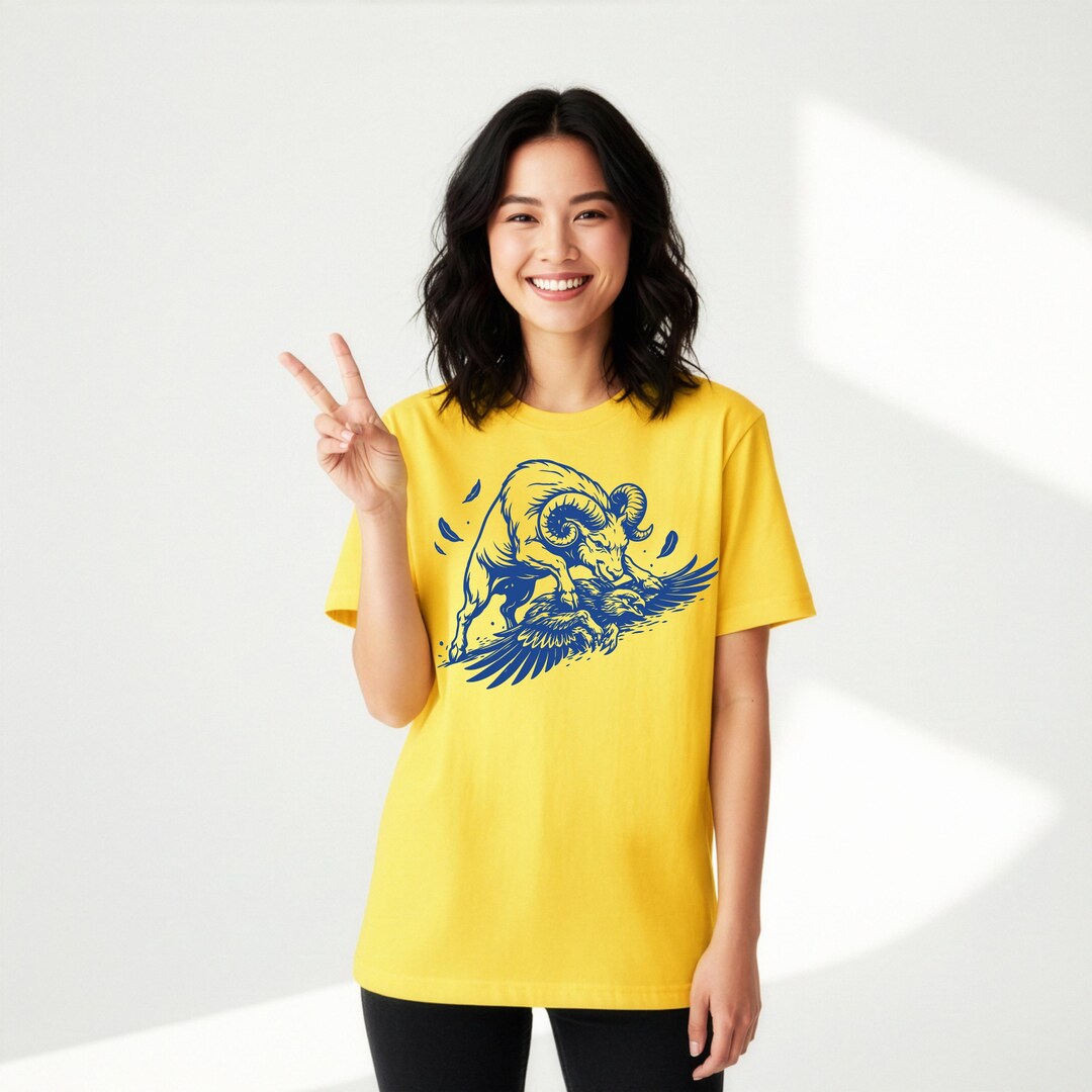 Ram Hawk Rivalry SVG Football T-shirt Printable Vector Art - Etsy