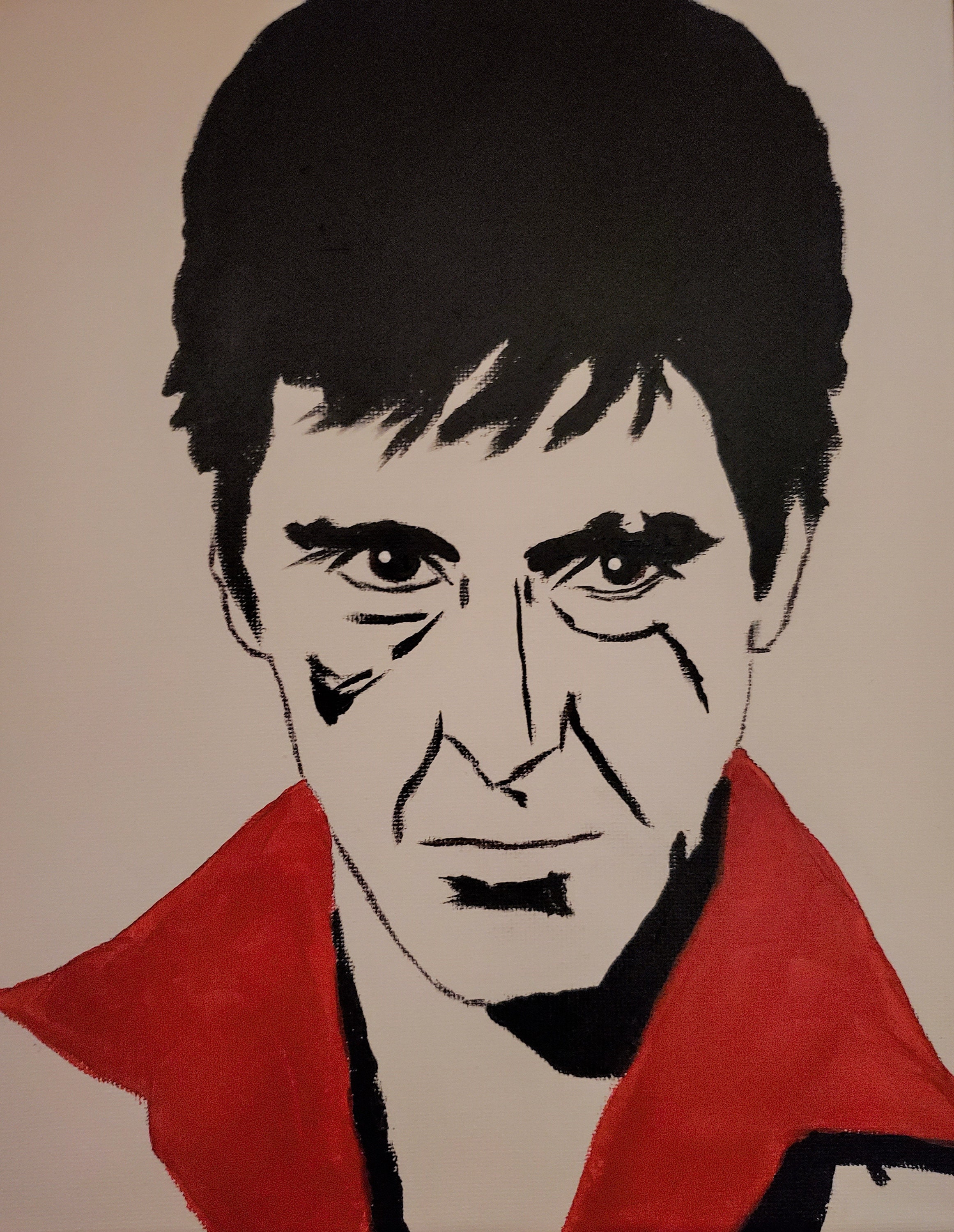 Scarface Al Pacino Drawing