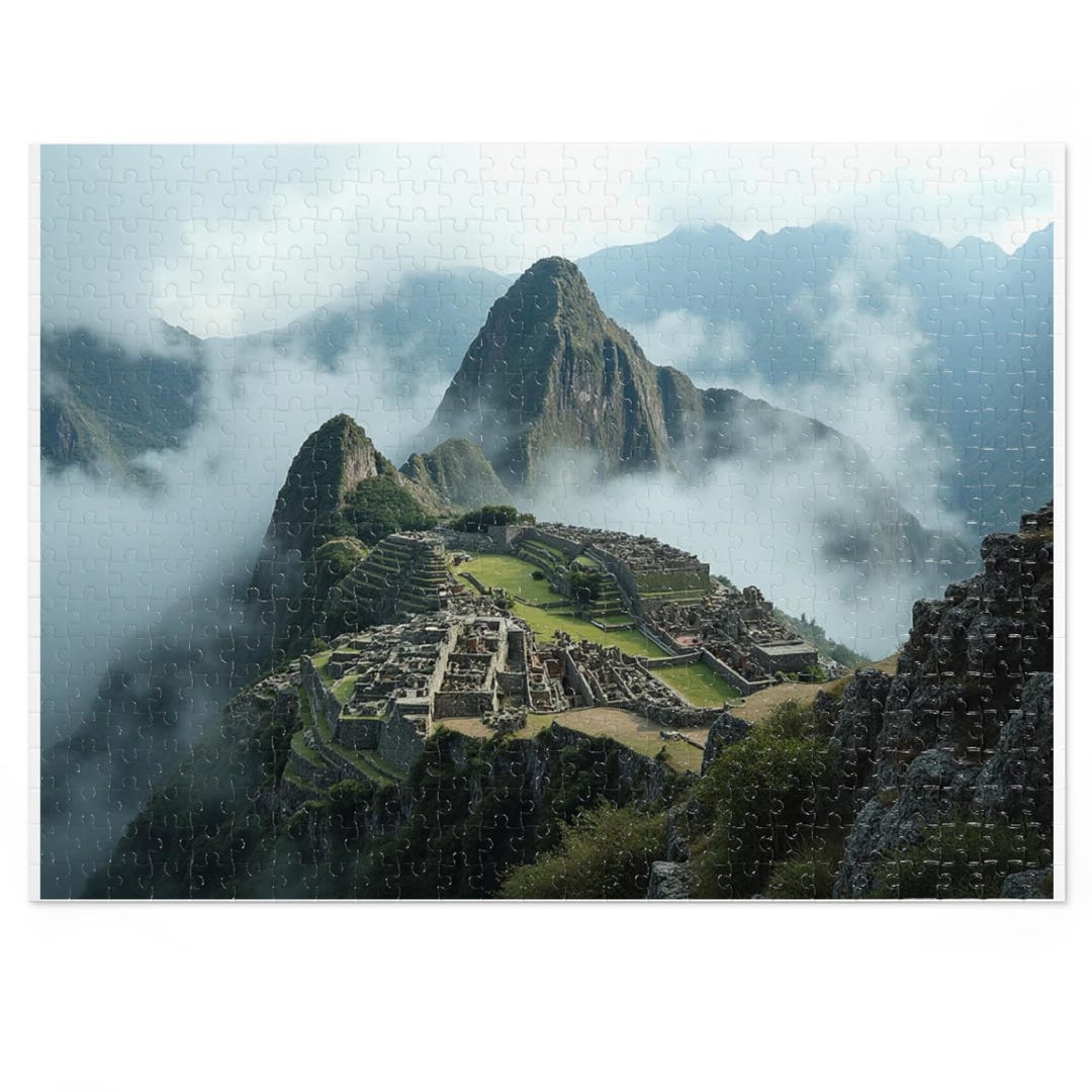 Mystic Heights Machu Picchu Puzzle 252 500 1000 and 2000 Piece Jigsaw ...