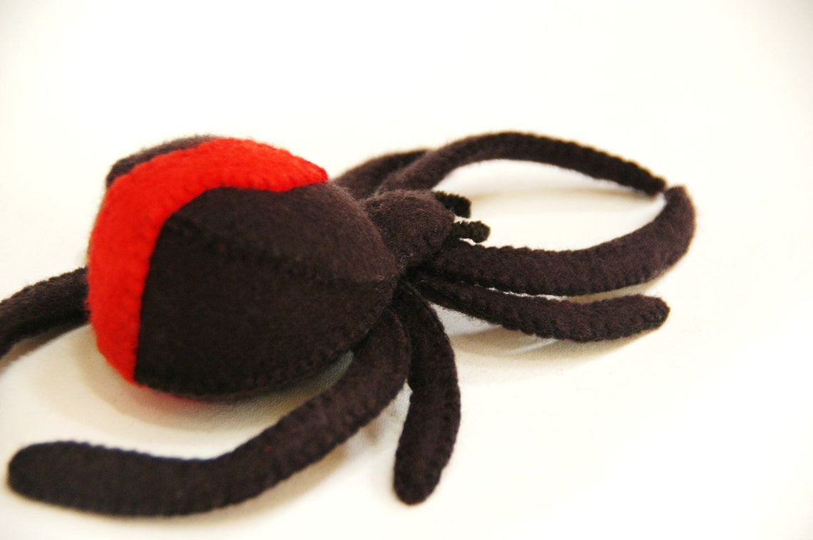 PDF Pattern Creeps the Spider Felt Toy DIY Plushie - Etsy Canada