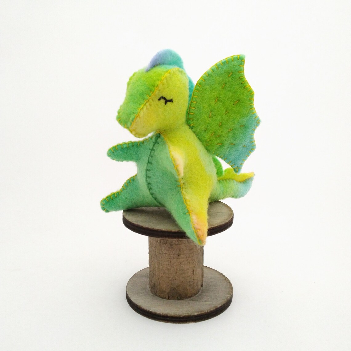 Felt Toy Sewing Pattern Baby Dragon Sew Your Own Felt | Etsy