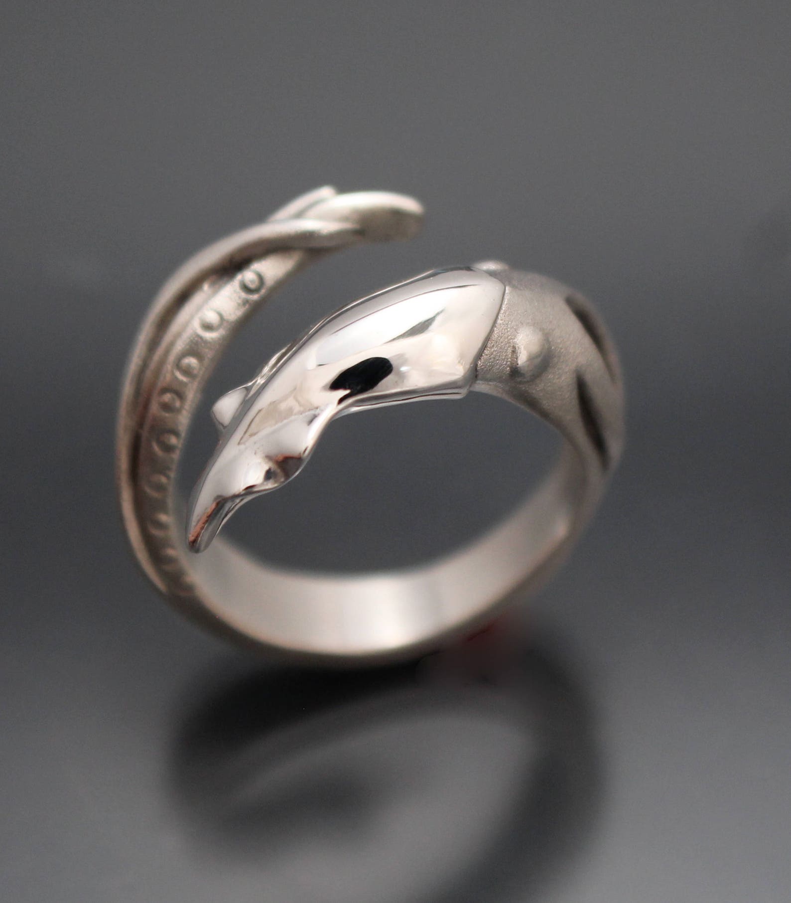 Squid Ring Silver - Etsy