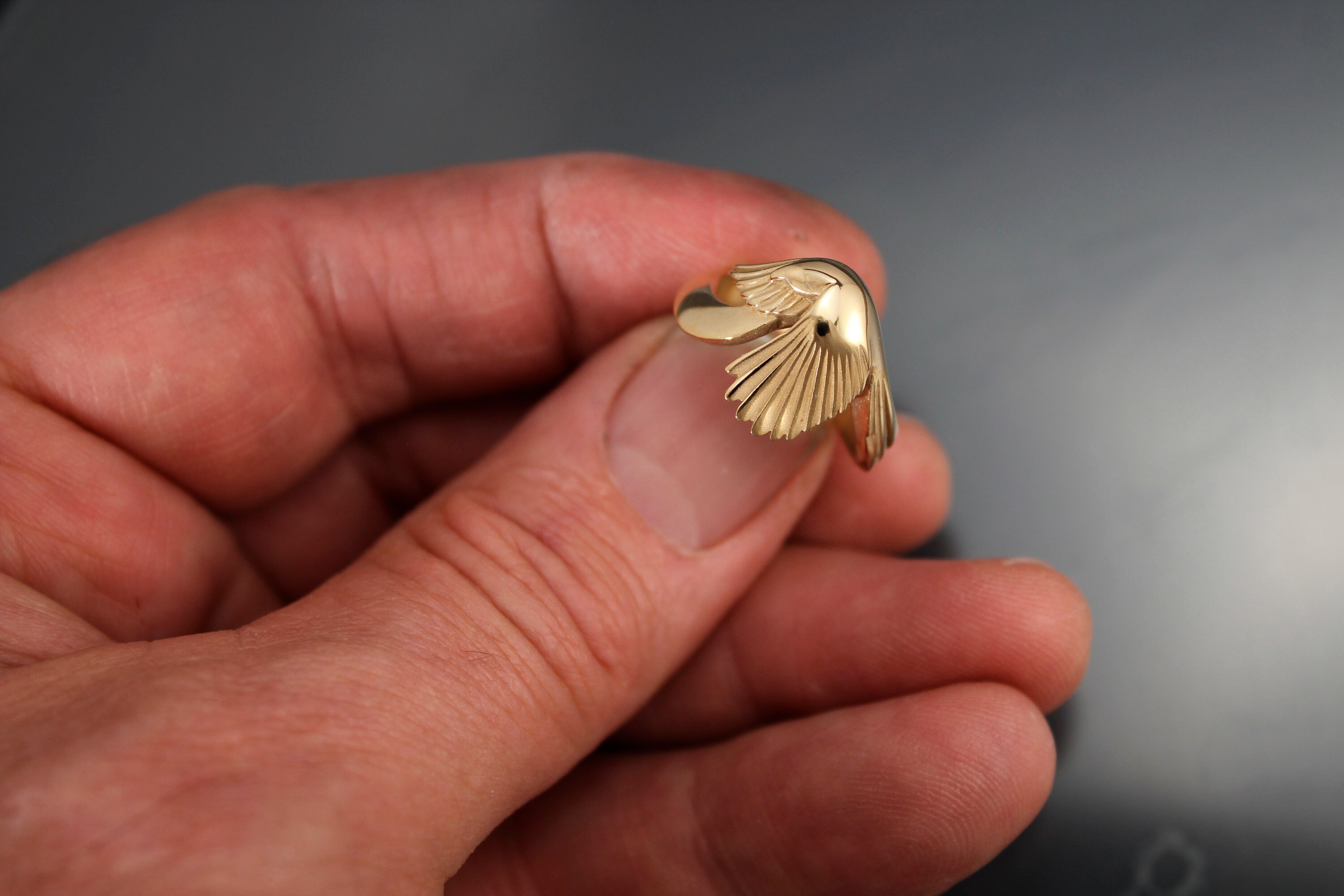 Magpie Ring , Bronze - Etsy