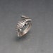 Pangolin Ring, Silver - Etsy