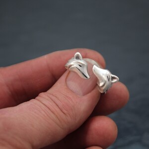 Double Fox Ring - Etsy