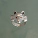 Leaping Puma Ring With Gemstone Eyes, Pick Your Color - Etsy