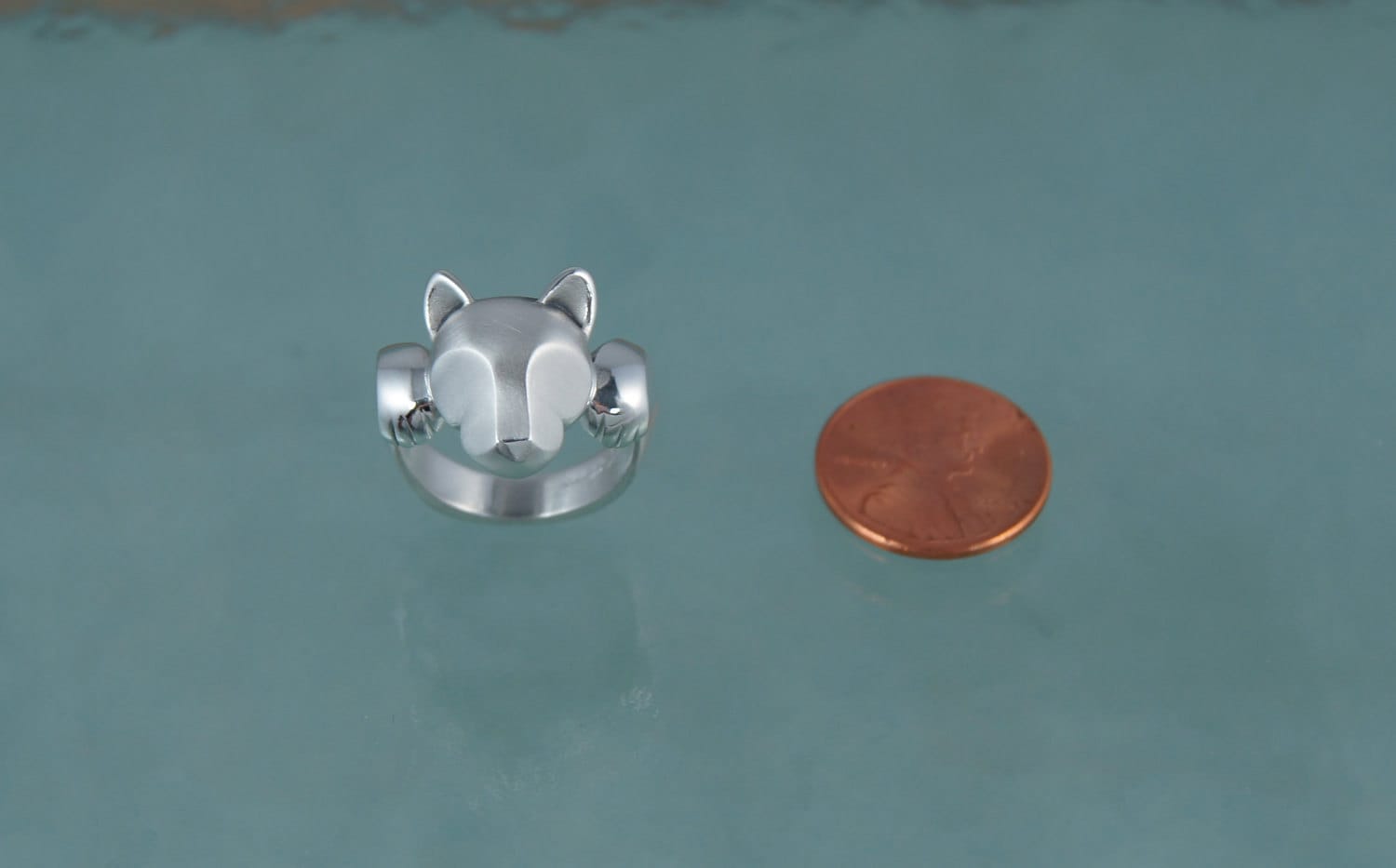 Sterling Leaping Puma Ring - Etsy