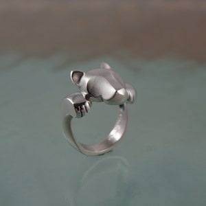 Sterling Leaping Puma Ring - Etsy