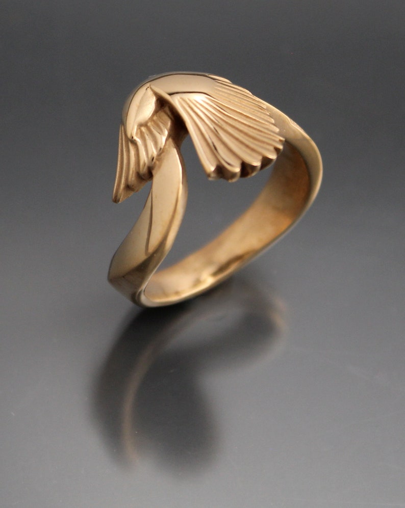 Magpie Ring , Bronze - Etsy