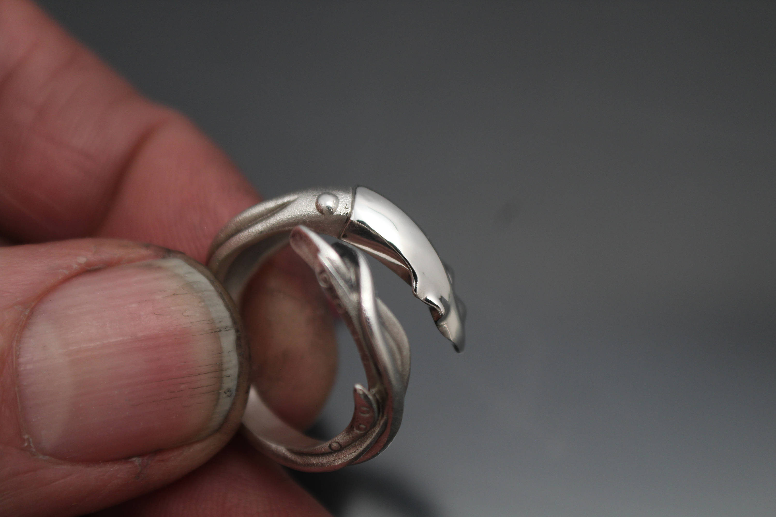 Squid Ring Silver - Etsy