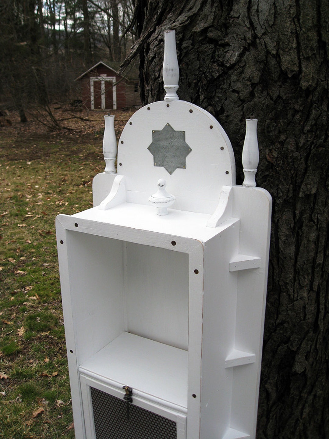 SOLD Rustic Primitive Cabinet Decorative Wall Display Box No. 16.4 - Etsy