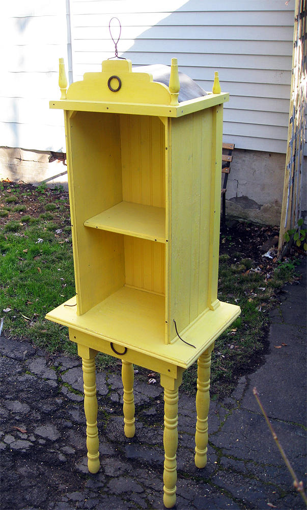 SOLD Recycled Table Bookcase - Etsy