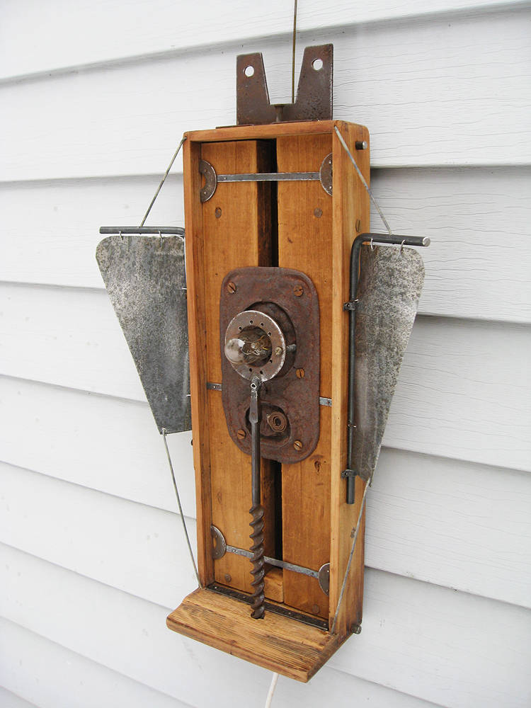 Industrial Rustic Primitive Rusty Lamp/wall Sculpture DL 34 - Etsy