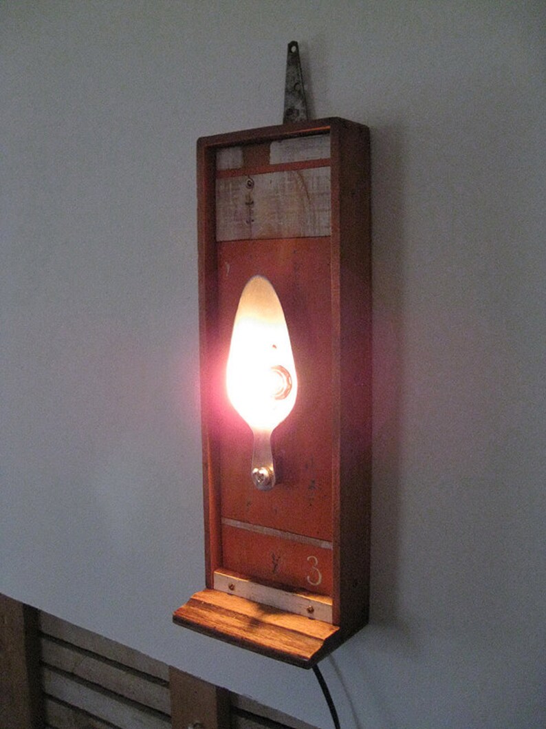 SOLD Industrial Rustic Primitive Filing Cabinet Drawer Lamp Lantern ...