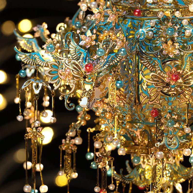 Bonelesslantern | Assembly Model Handicraft 3D Holistic Puzzle Ornament ...