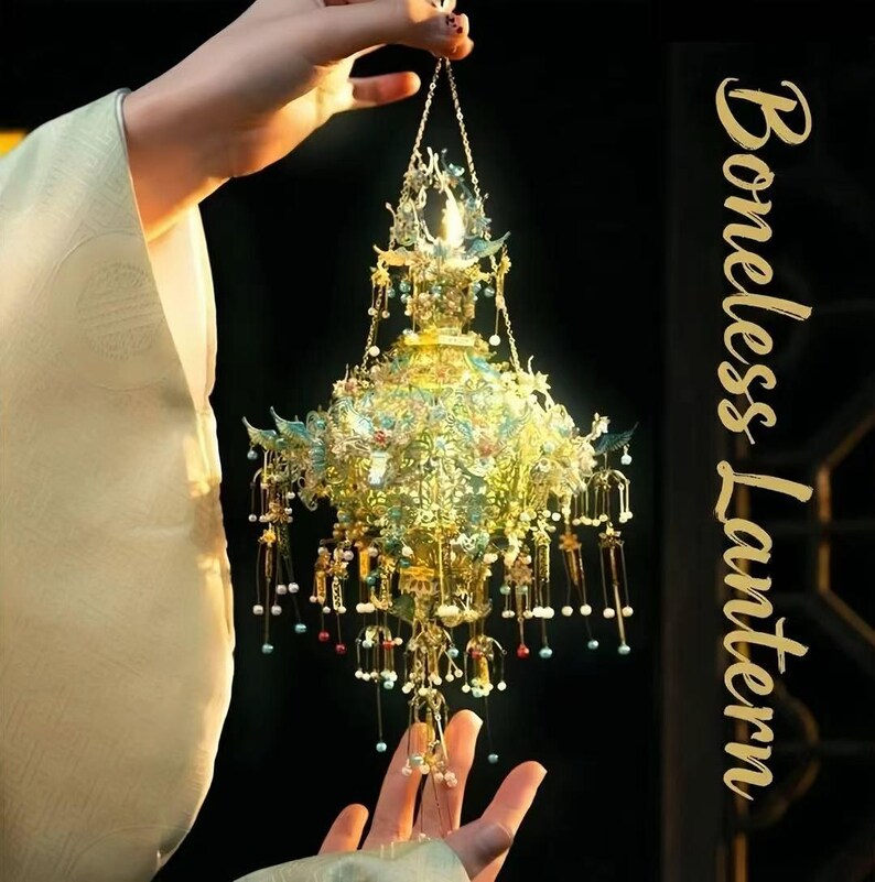 Bonelesslantern | Assembly Model Handicraft 3D Holistic Puzzle Ornament ...