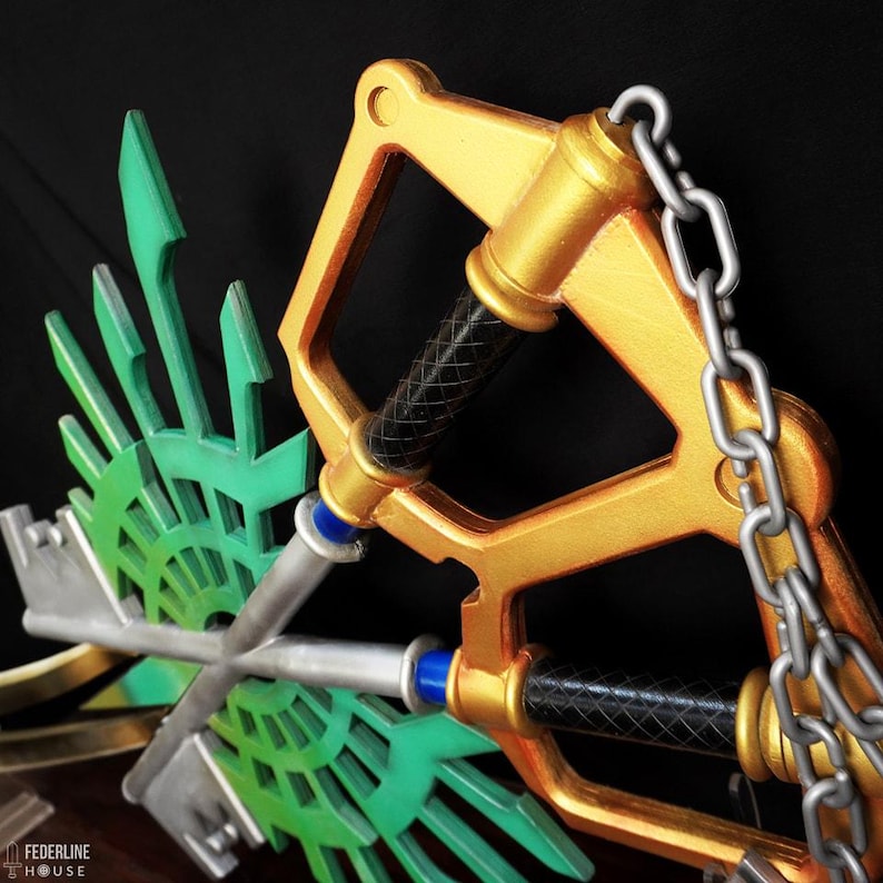 Keyblade X-blade Kingdom Hearts EVA Foam Cosplay Prop for Costume or ...