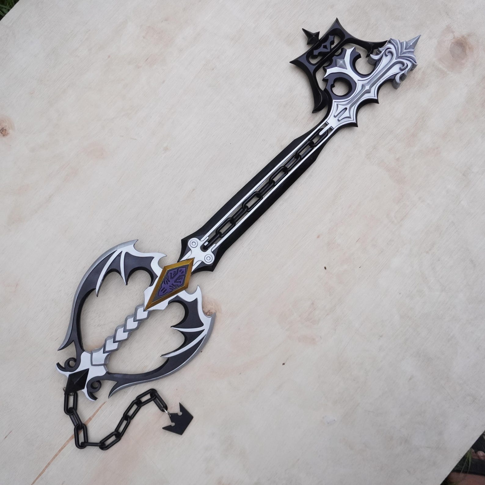 Oblivion & Oathkeeper Keyblade Sora Prop Kingdom Hearts for Cosplay or ...