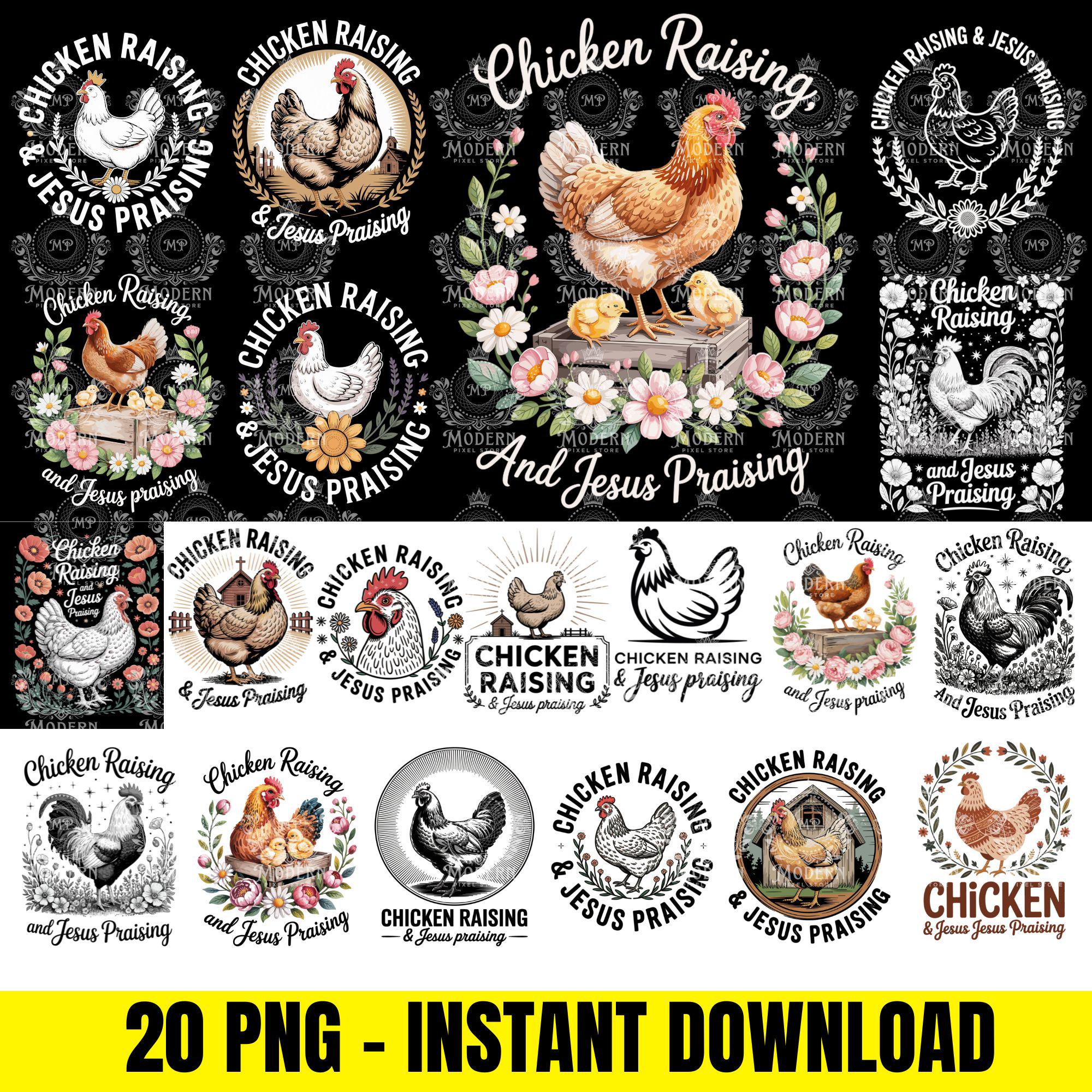 20 Chicken Raising & Jesus Praising PNG Jesus Christian Faith Trendy ...