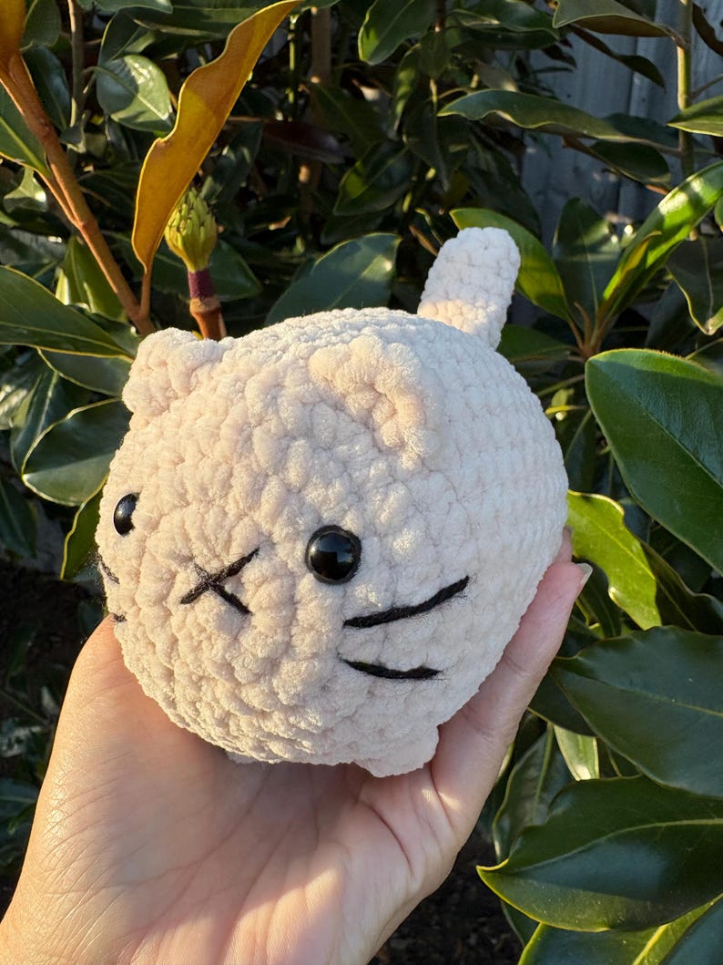 Crochet Loaf Cat Toy | Handmade Polyester Kitten | Stuffed Toy | Cute ...