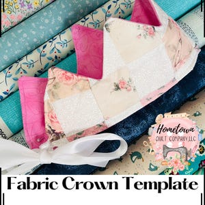 Fabric Crown Template - Etsy