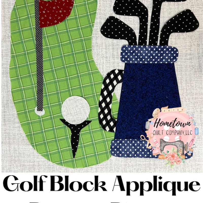 Golf Quilt Pattern - Etsy Australia