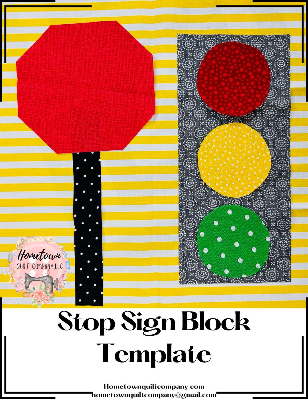 Stop Sign Block Template - Etsy
