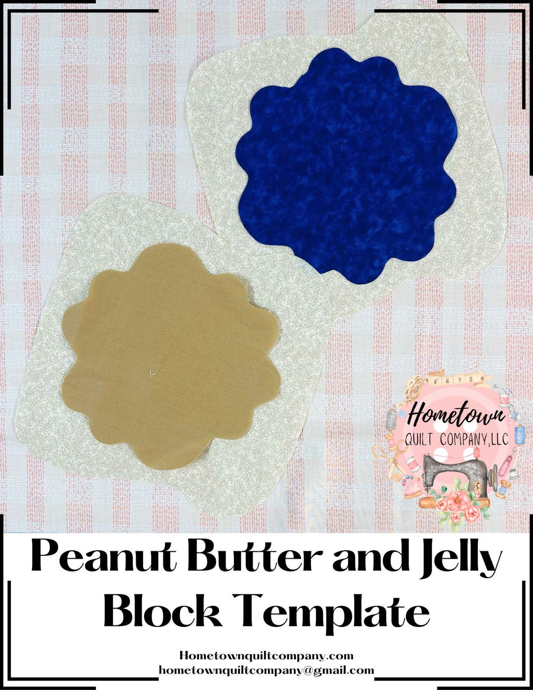 Peanut Butter and Jelly Template - Etsy