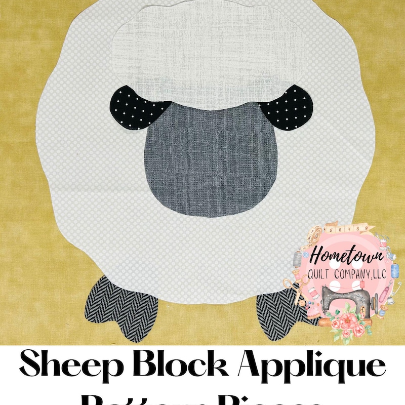 Sheep Applique - Etsy