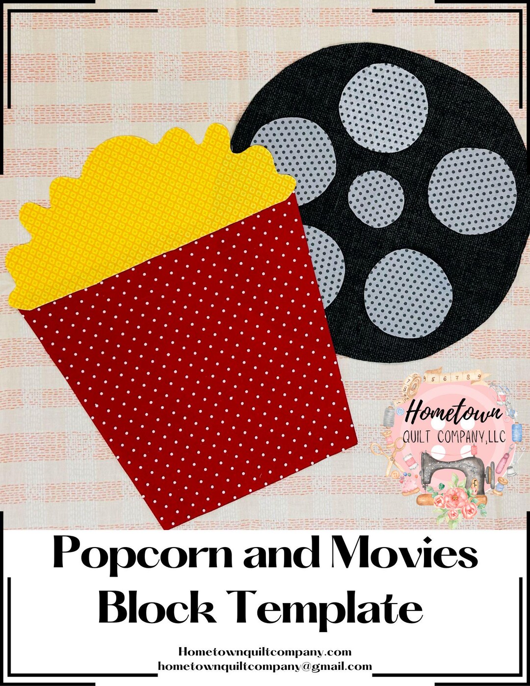 Popcorn and Movies Template - Etsy