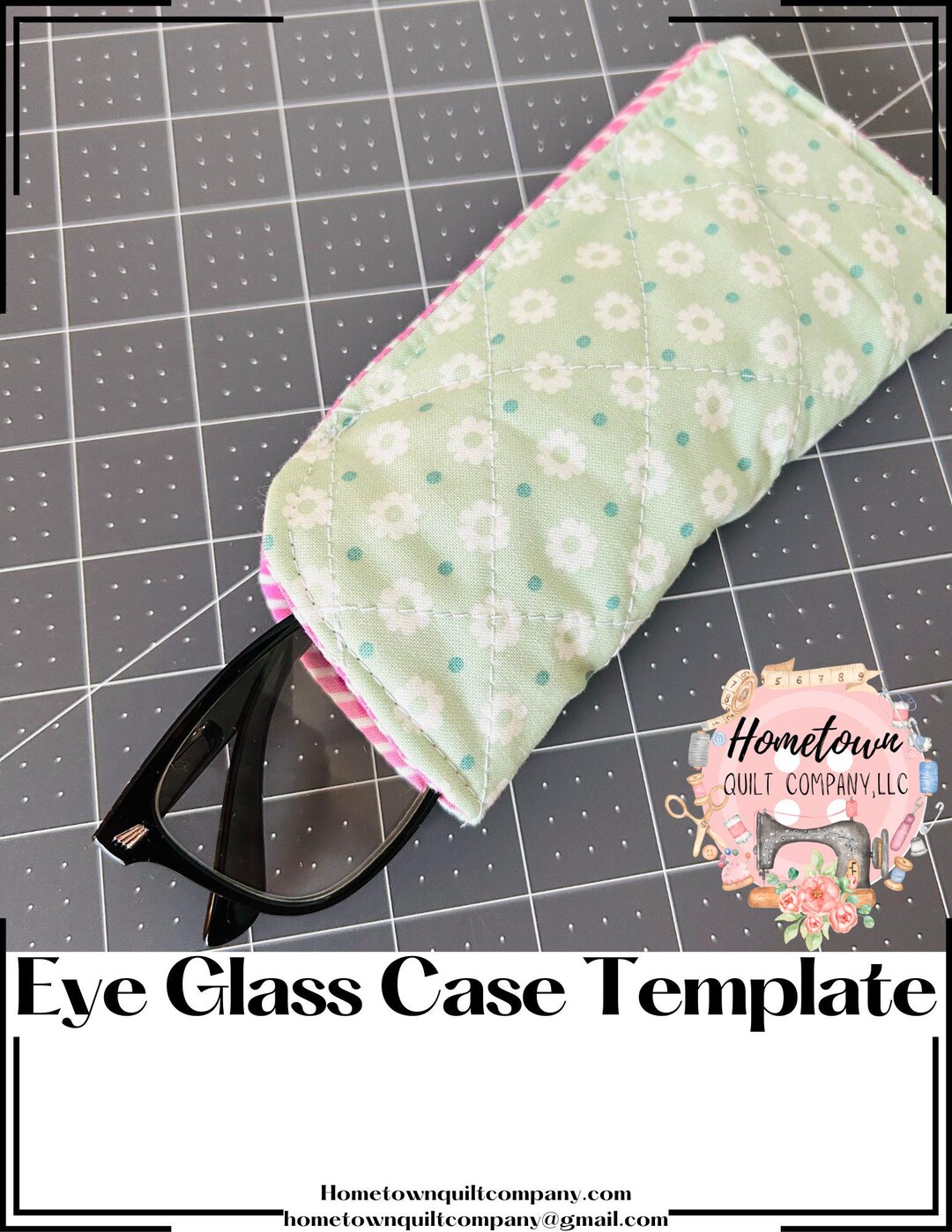 Eye Glass Case Template - Etsy