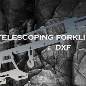 Telescoping Forklift Boom 1 - DXF and SVG Files - Etsy